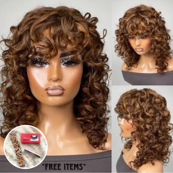 Be Seen Sales | Hair | Wolf Cut Curly Wig | Poshmark